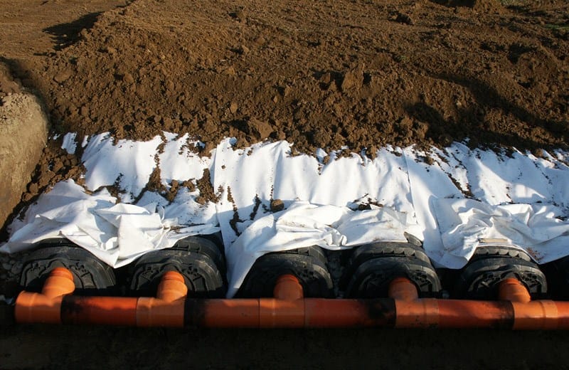 Drainage channel and part BIODRENING By Geoplast