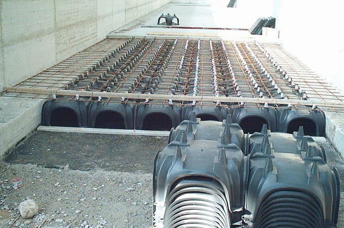 Formwork and dome for hollow core slab BIOMODULO By Geoplast