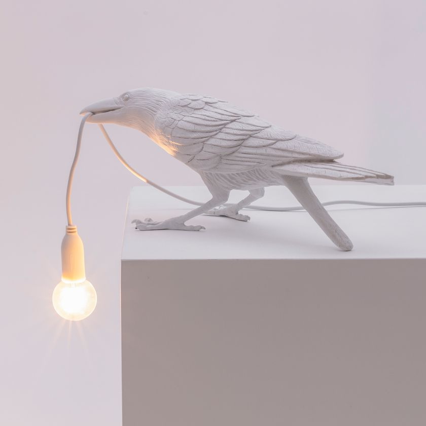 LED resin table lamp BIRD LAMP PLAYING Bird Lamp Collection By Seletti ...