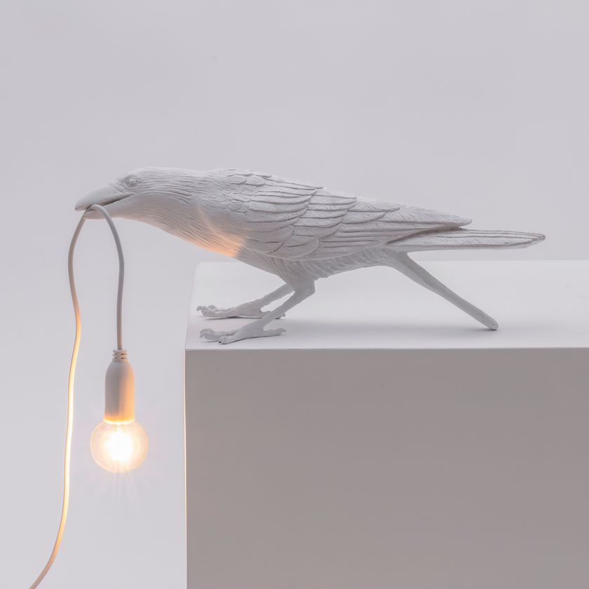 LED resin table lamp BIRD LAMP PLAYING Bird Lamp Collection By Seletti ...