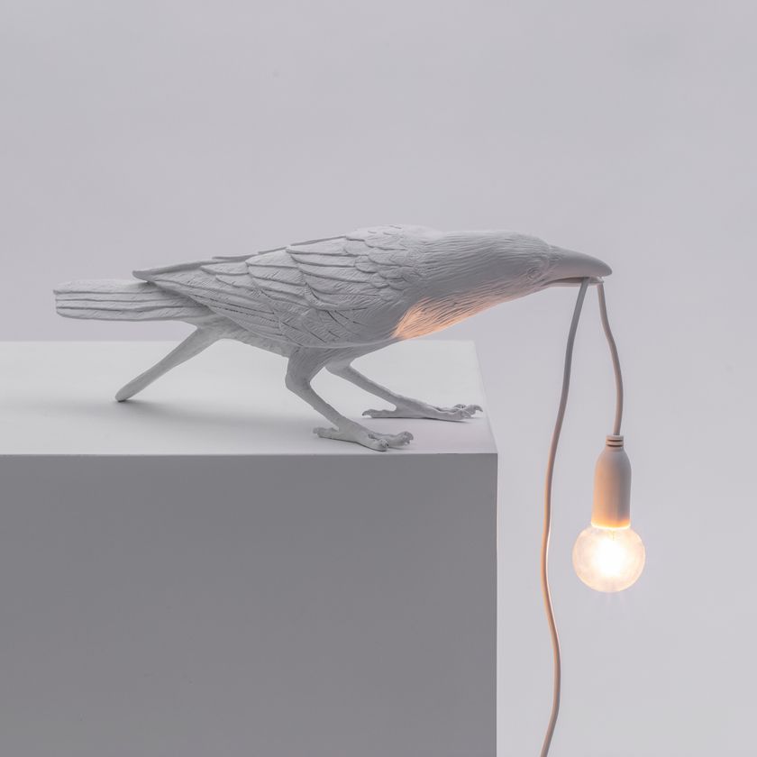 LED resin table lamp BIRD LAMP PLAYING Bird Lamp Collection By Seletti ...