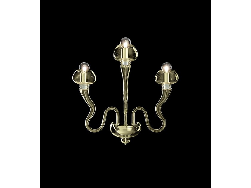 BISSA BOBA Venetian crystal wall lamp By Barovier&Toso | design Angelo ...