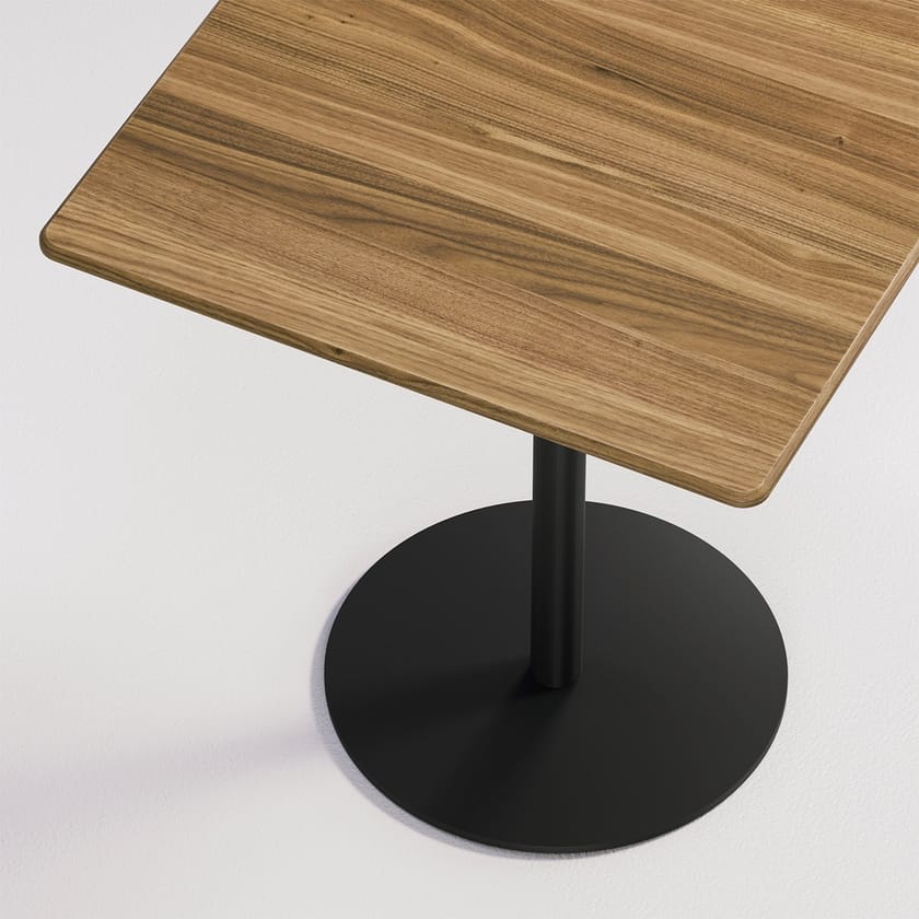 BISTRÔ | Square table Square walnut table By Wewood