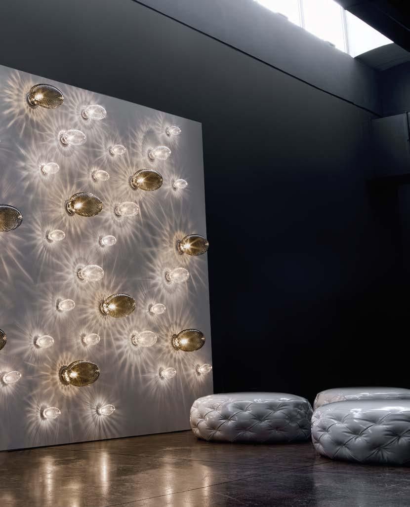 BITTA Glass wall lamp / ceiling lamp By Sylcom | design Paolo Francesco ...