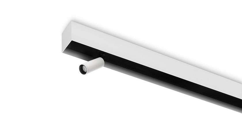 BLACK FOSTER CUSTOM SURFACE FIT 27 perfil para iluminación lineal By ...