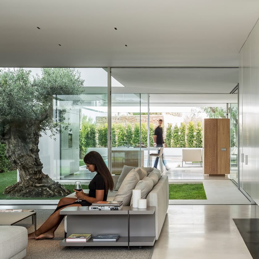 BLACK FOSTER MICRO RECESSED 5 Recessed LED multiple aluminium spotlight ...