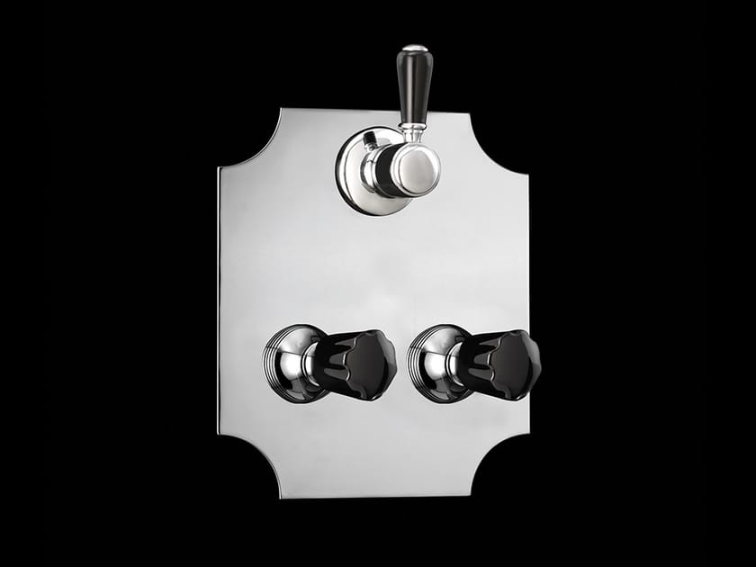 BLACK MORRIS Set de douche avec déviateur By Devon&Devon