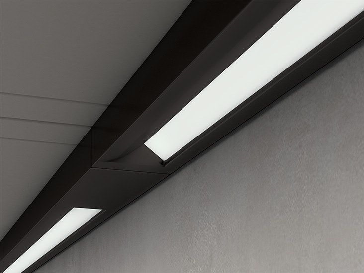 BLADE TD linear lighting profile By Domus Line