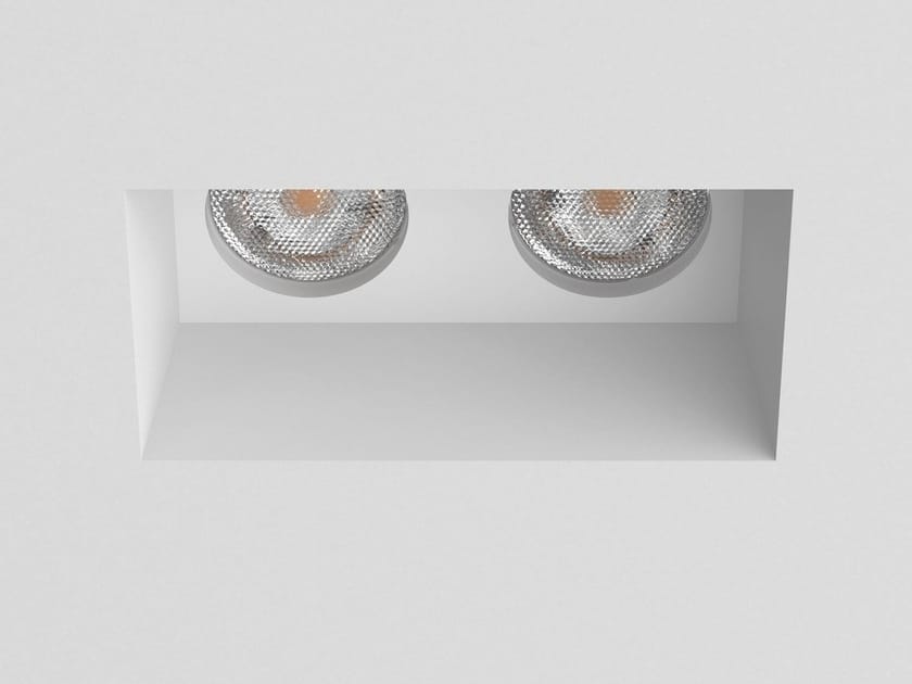 BLANCO TWIN FIXED Recessed LED multiple plaster spotlight By Astro Lighting