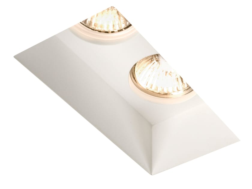 BLANCO TWIN FIXED Recessed LED multiple plaster spotlight By Astro Lighting