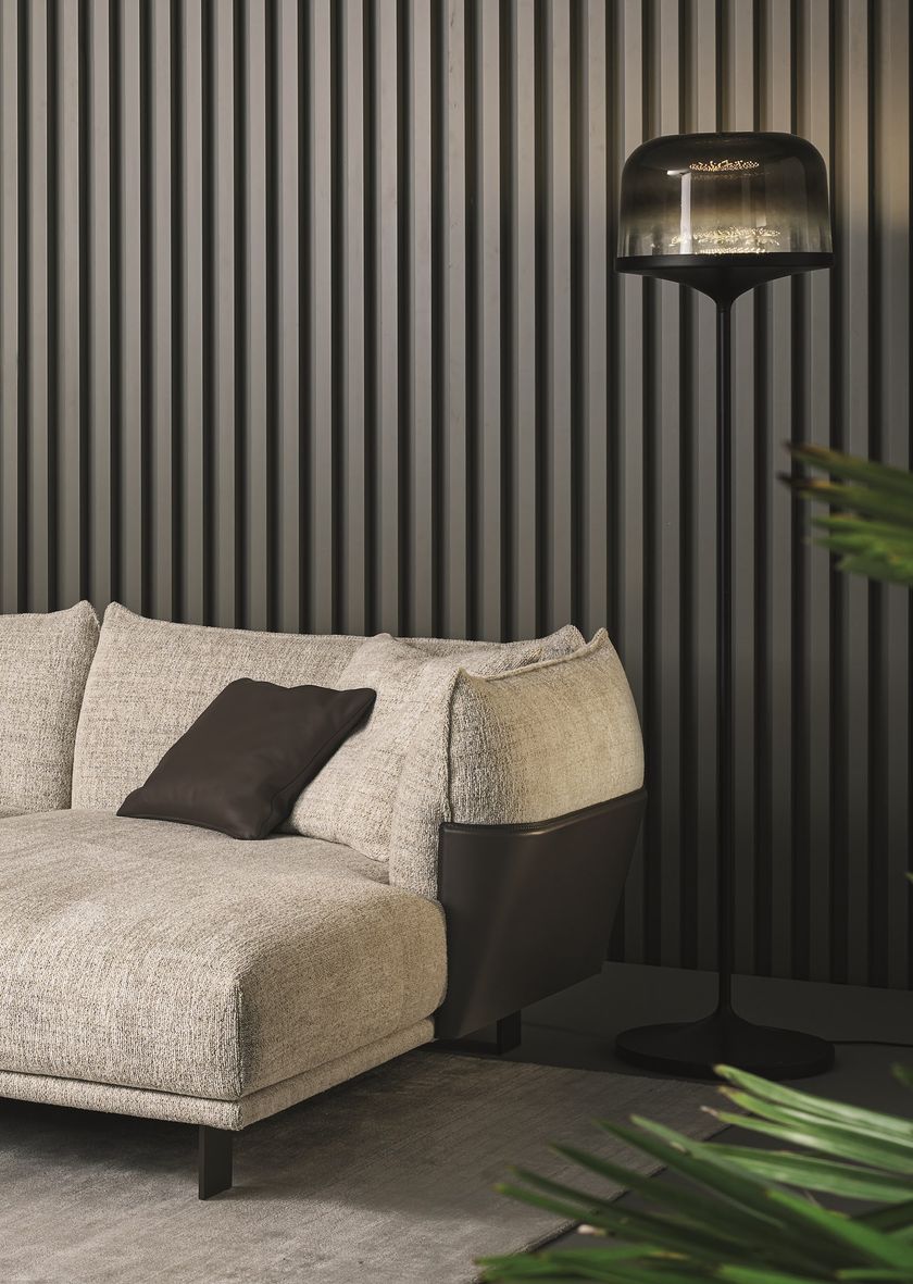 BLEND Sectional fabric sofa By Bonaldo | design Giuseppe Viganò