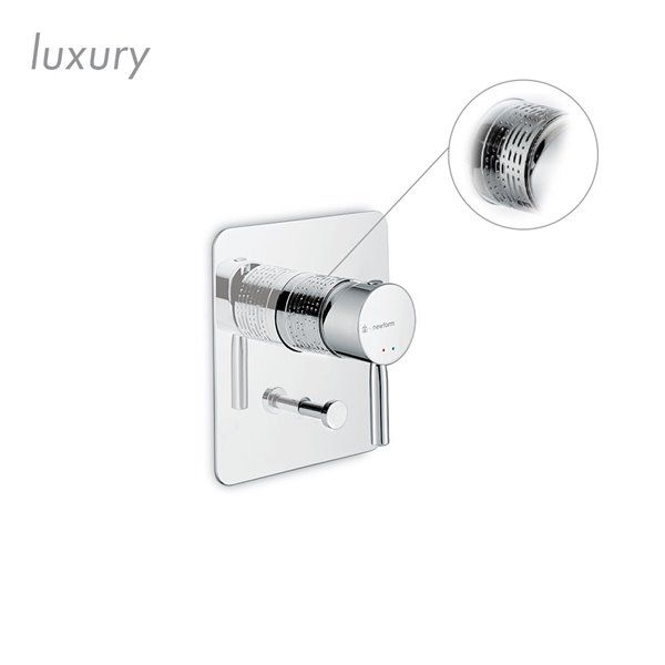 BLINK Single handle shower mixer with diverter By newform