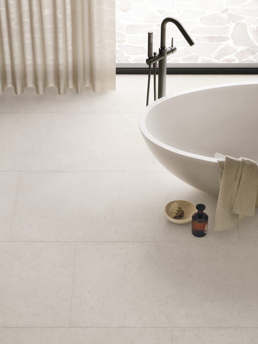Porcelain stoneware wall/floor tiles with concrete effect BLOCK ...