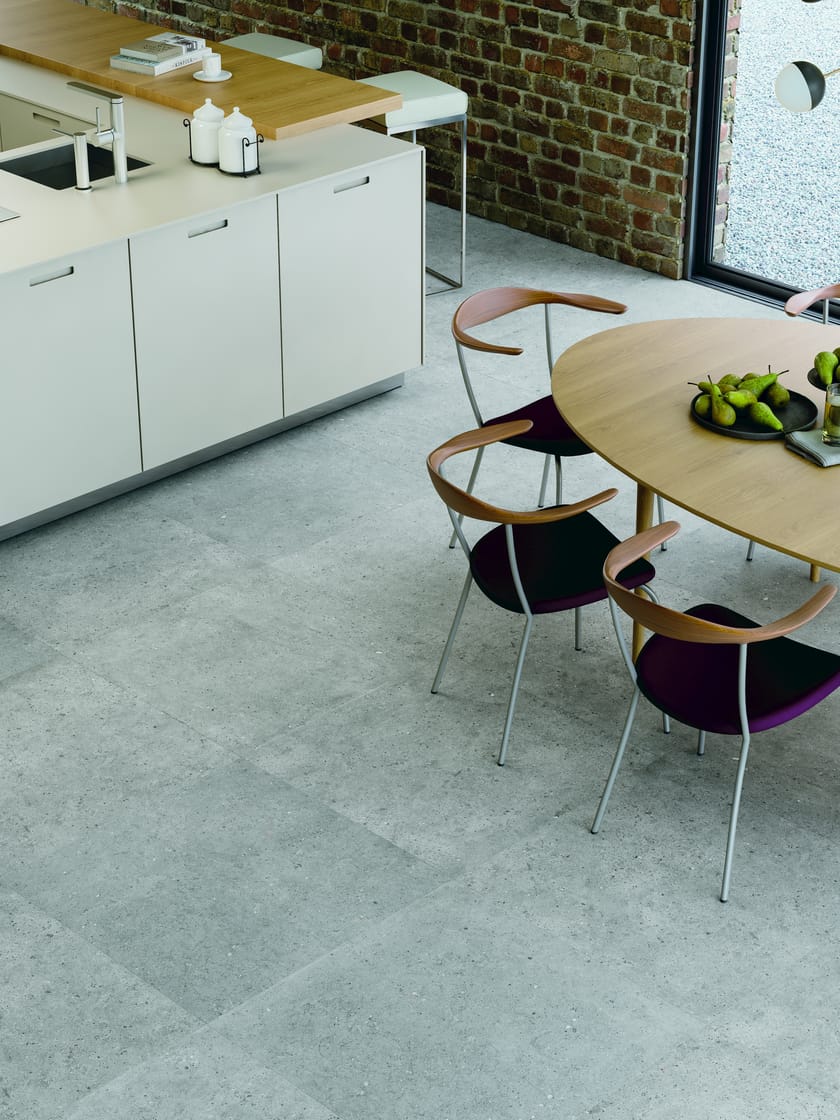 Porcelain stoneware wall/floor tiles with concrete effect BLOCK ...