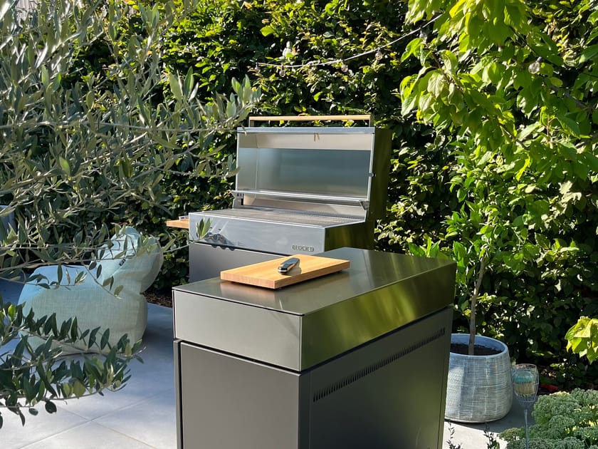 BLOCK M | Outdoor kitchen Stainless steel outdoor kitchen element By ...