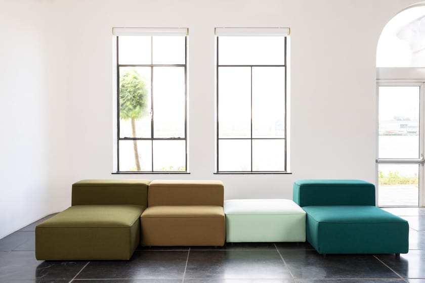 Modular fabric sofa BLOCKS By banne