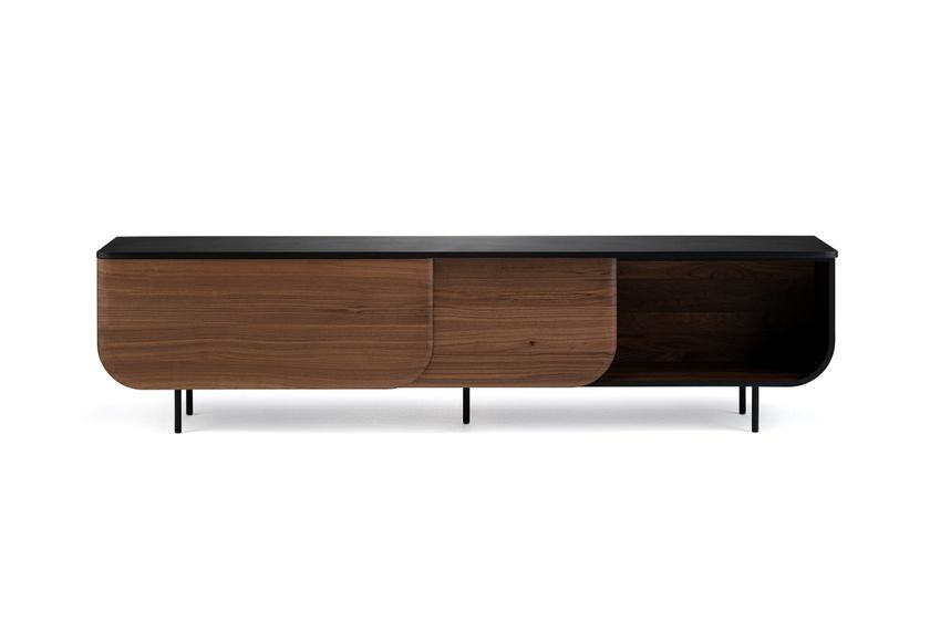 BLOOM Solid wood sideboard with sliding doors By Milla & Milli | design ...