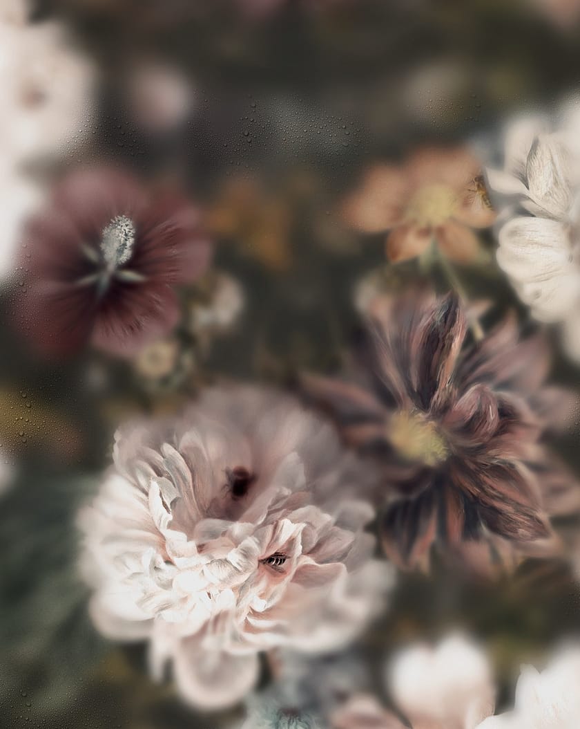 BLOSSOM Papel pintado de flores By Devon&Devon | design Marcel Wanders