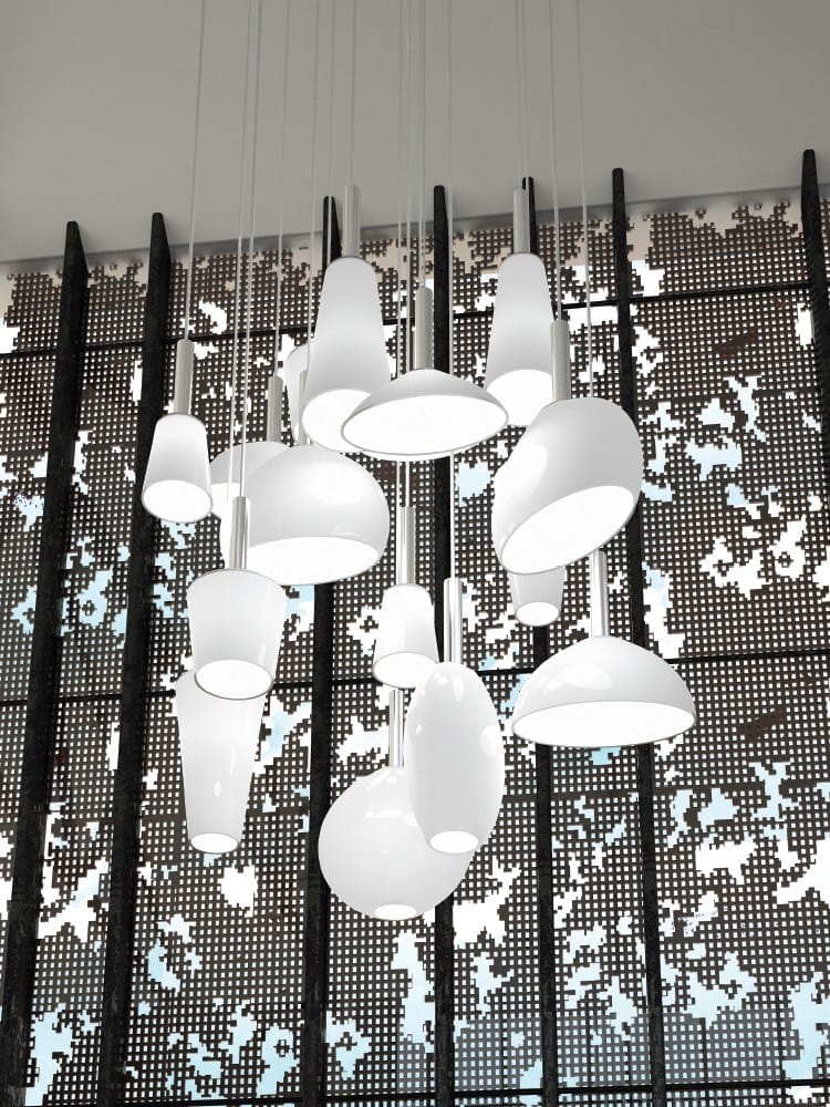 BLOW LED glass pendant lamp By Alma light | design Josep Novell, Ernest ...