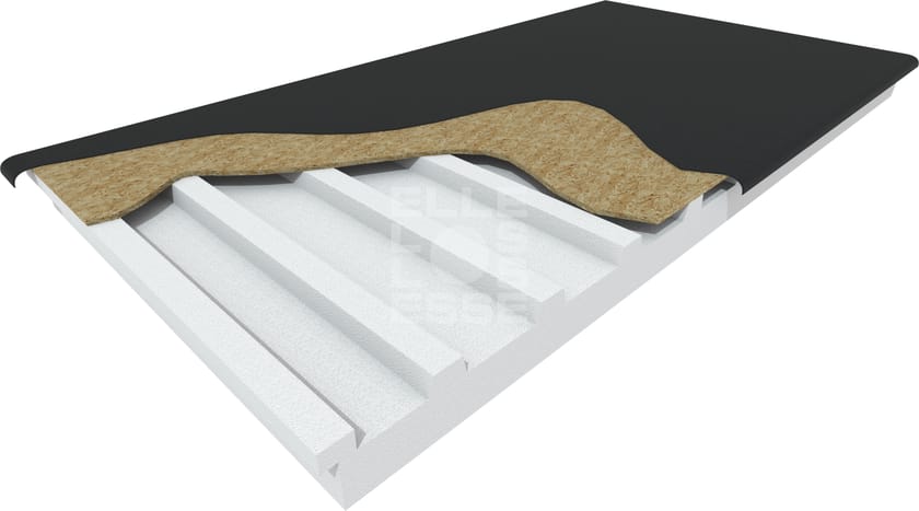 Engineered wood thermal insulation panel BLUAIR G By ELLE ESSE