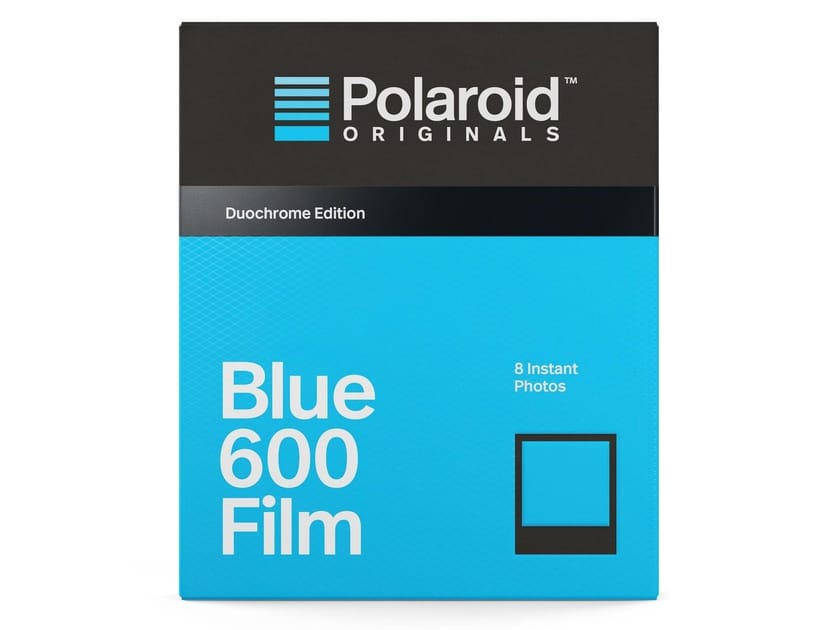Fotografischer Film BLUE FILM FOR 600 DUOCHROME By Polaroid Originals