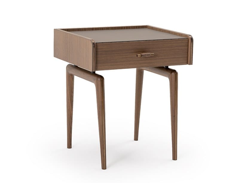 BLUES | Bedside table By Turri design Giuseppe Viganò
