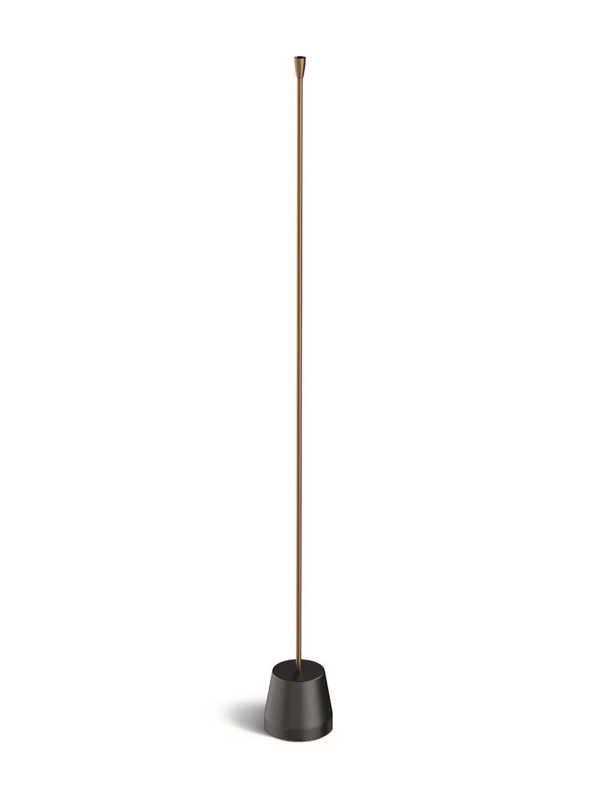 Aluminium and PVC floor lamp BLUM Blum Collection By Linea Light Group