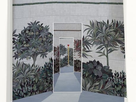 Carta da parati ecologica ignifuga con motivi floreali BOBOLI ...