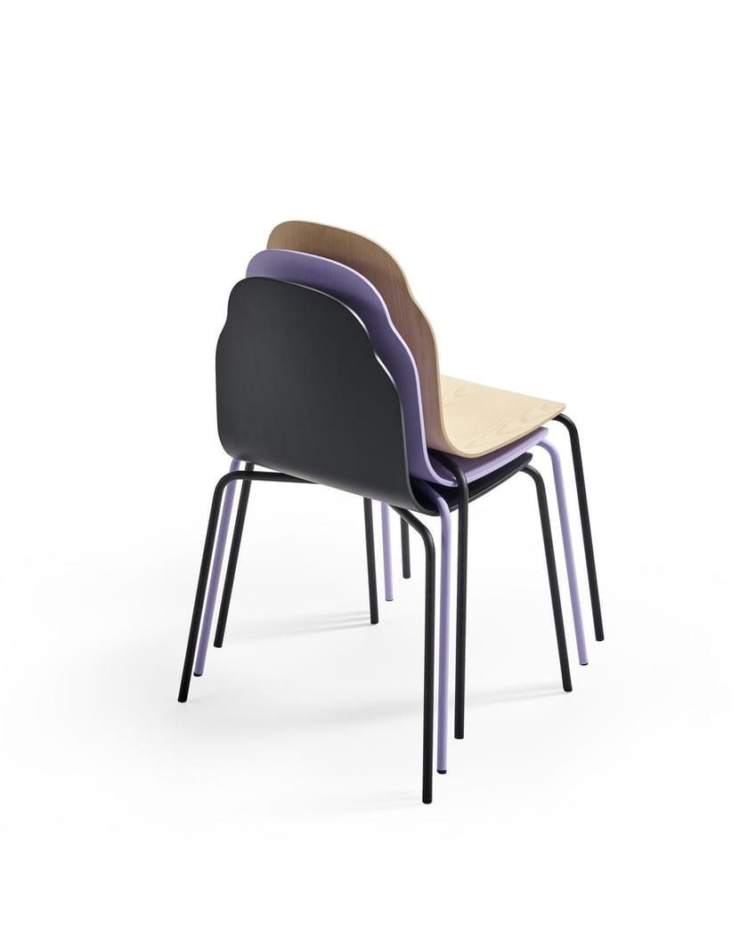 BODY | Wooden chair By Sancal design Sylvain Willenz