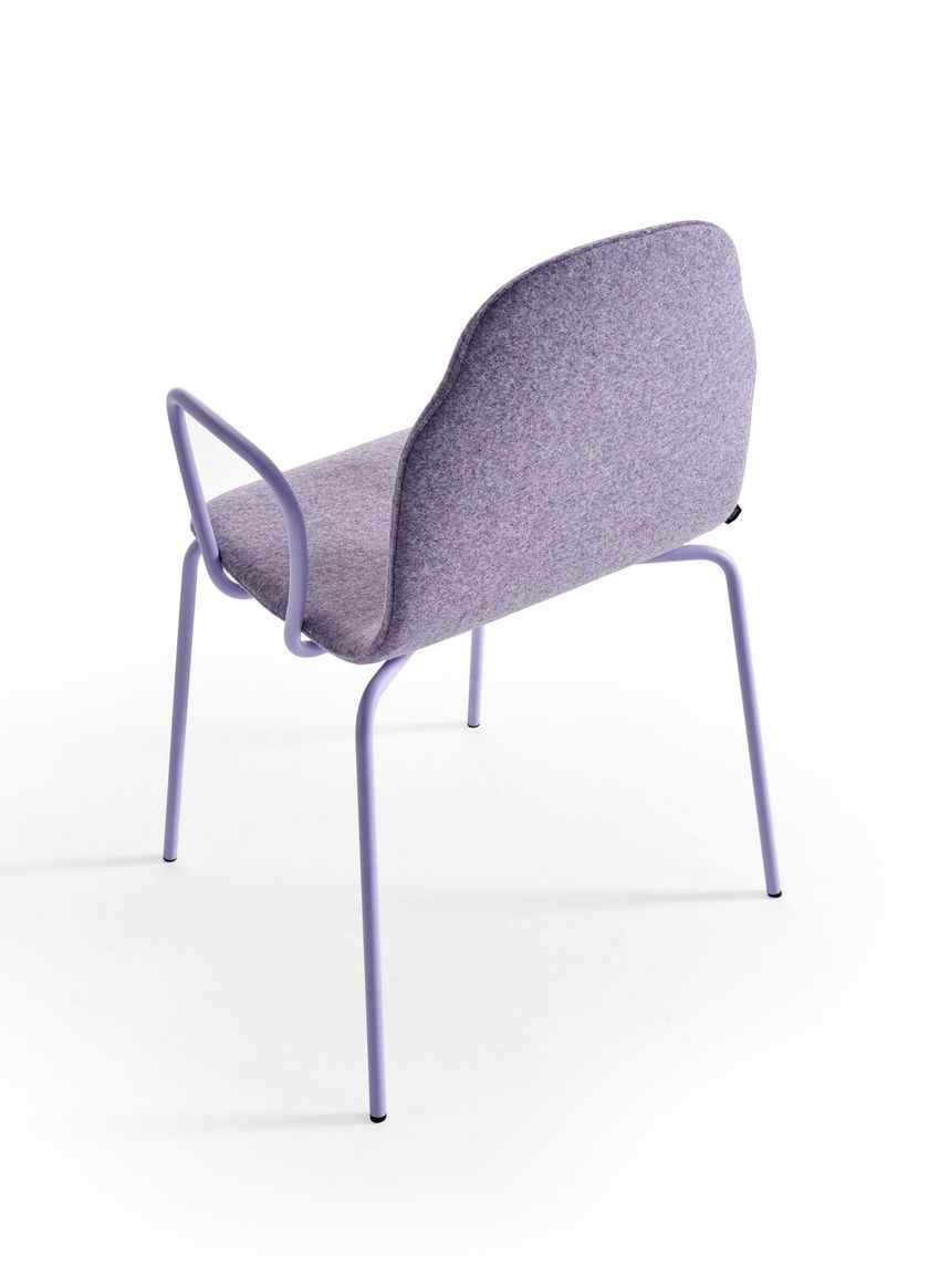 BODY | Chair with armrests By Sancal design Sylvain Willenz