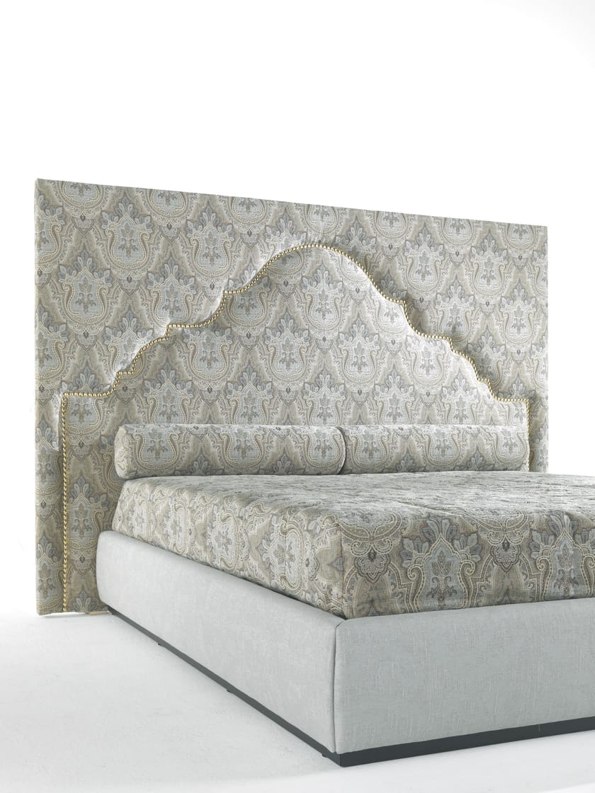 BOMBAY Fabric king size bed with high headboard By ETRO Home Interiors