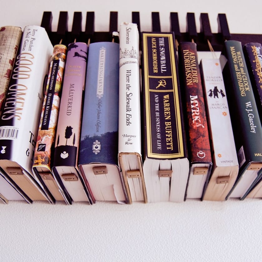 BOOK RACK | Oak bookcase By AGUSTAV