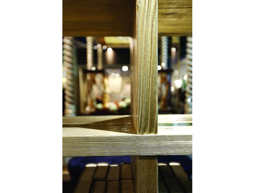 Open freestanding double-sided wooden bookcase BOOKCASE By Arnaboldi ...