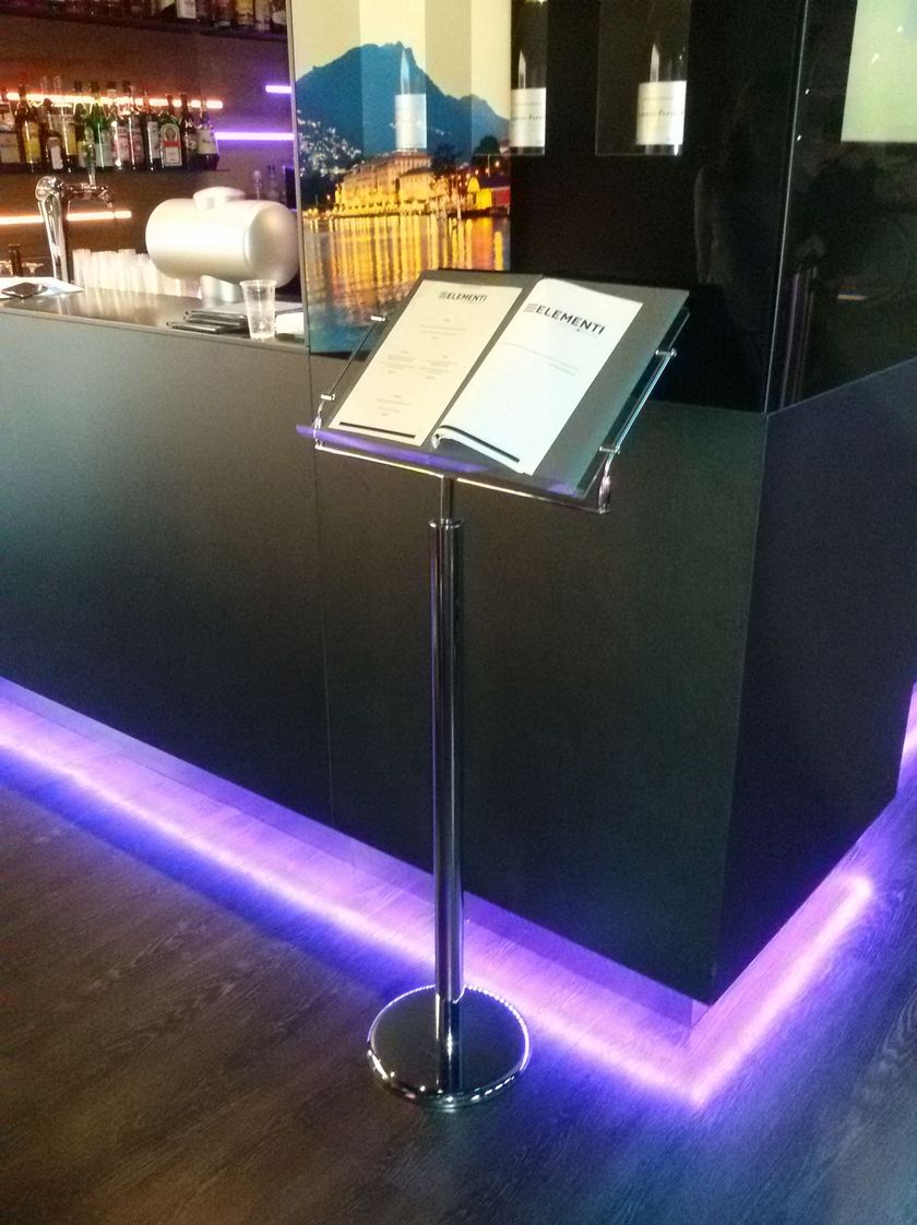 Rednerpult aus Plexiglas® BOOKSTAND By GEPROM design