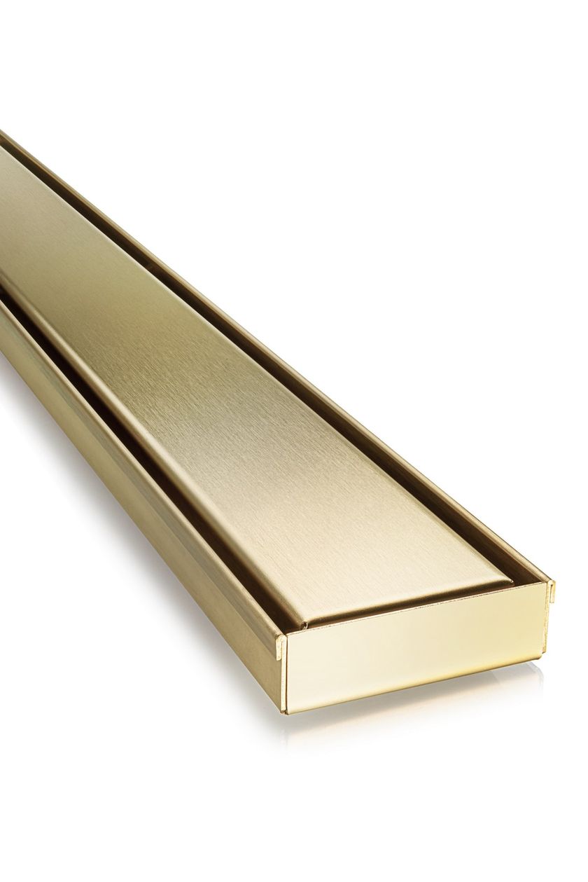 BOREALE Painted metal shower channel By Tekness