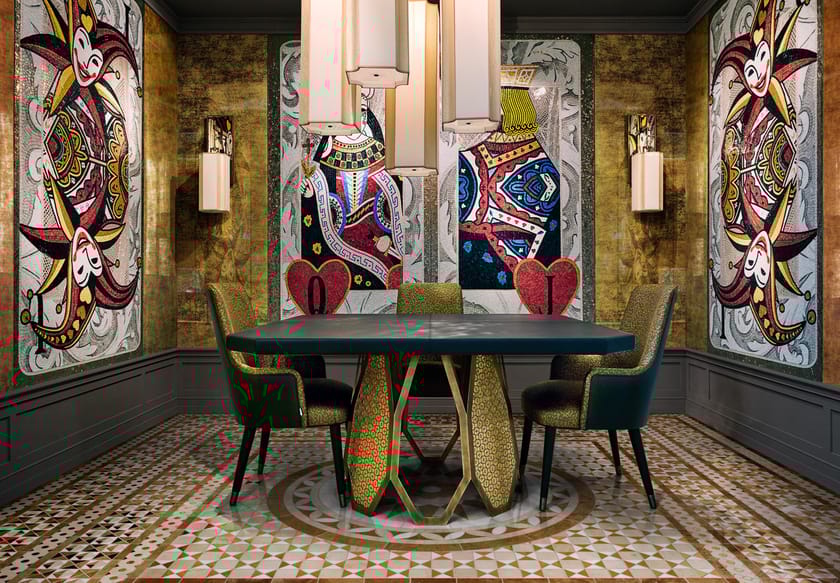 BORGIA | Tavolo Collezione Borgia By Sicis design Massimiliano Raggi