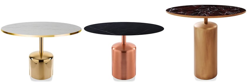 BOTERO | Round table Round iron table By Vela Arredamenti
