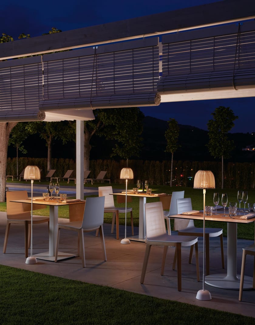 ATTICUS P/114 OUTDOOR Floor lamp By Bover | design Joana Bover