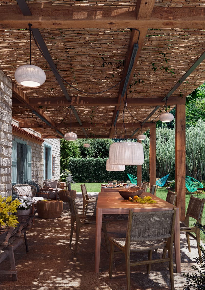 GAROTA PF/27/4L OUTDOOR Polyethylene fibre track-Light By BOVER ...