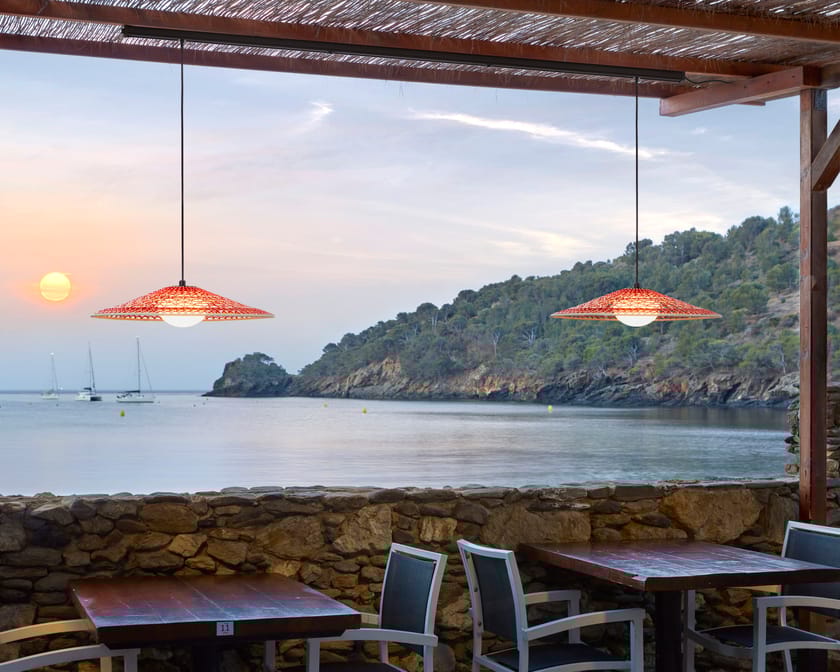 NANS PF/55/4L OUTDOOR Outdoor pendant lamp By Bover | design Joana Bover