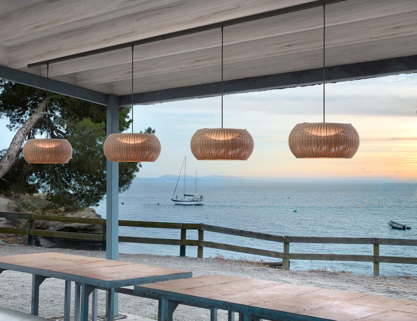 PERRIS PF/47/4L OUTDOOR Outdoor pendant lamp By Bover | design Joana Bover