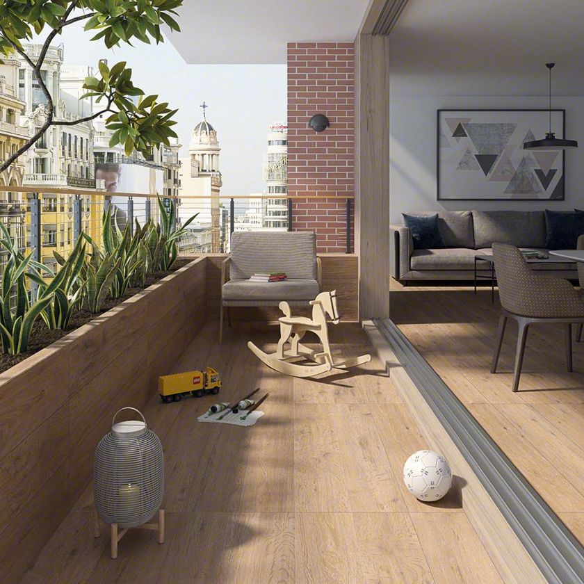 Porcelain stoneware wall/floor tiles with wood effect BOWDEN ...