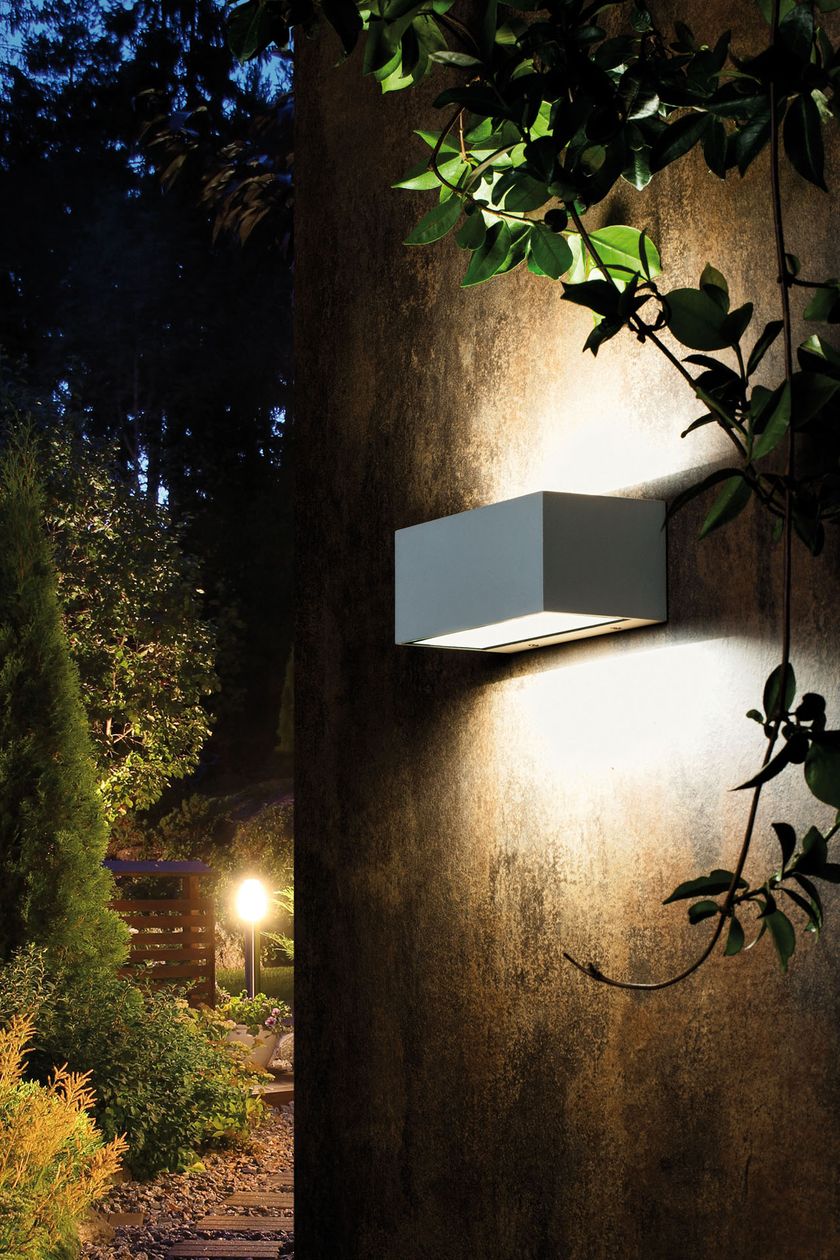 LED die cast aluminium Outdoor wall Lamp BOX By SOVIL