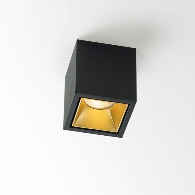BOXY L LED square ceiling spotlight By Deltalight