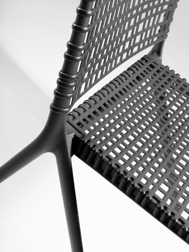 BRANCH Polypropylene side chair By TRIBÙ