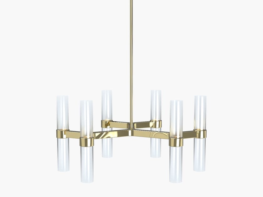 BRANCH S78-06 LED handmade frosted glass ceiling lamp By Empty State