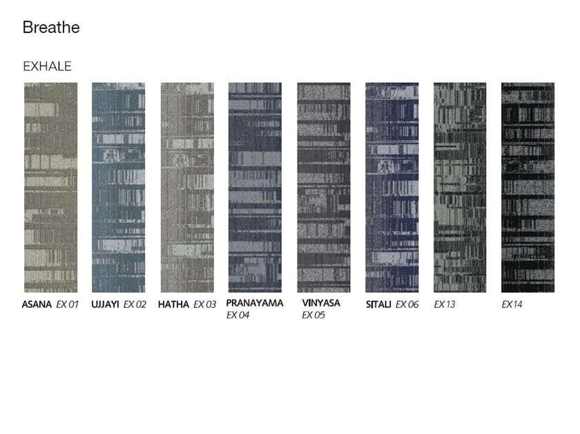 BREATHE Carpet tiles By Carpets Inter