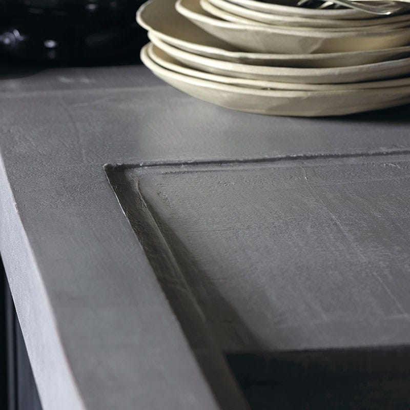 Fitted wood kitchen BRERA 76 By Marchi Cucine