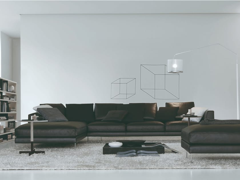 BRIAN | Sofa with chaise longue Brian Collection By JESSE