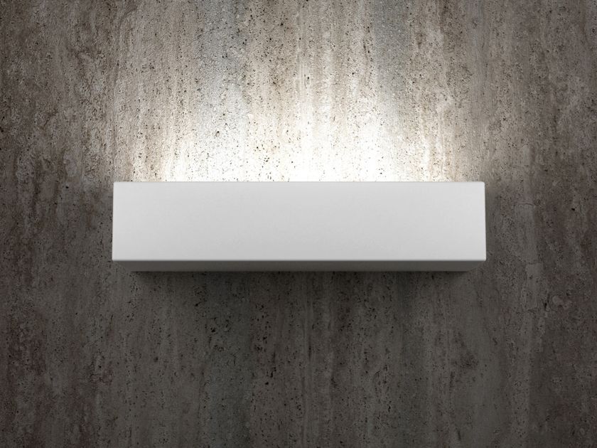 BRICK LED plaster wall lamp By Essenzialed